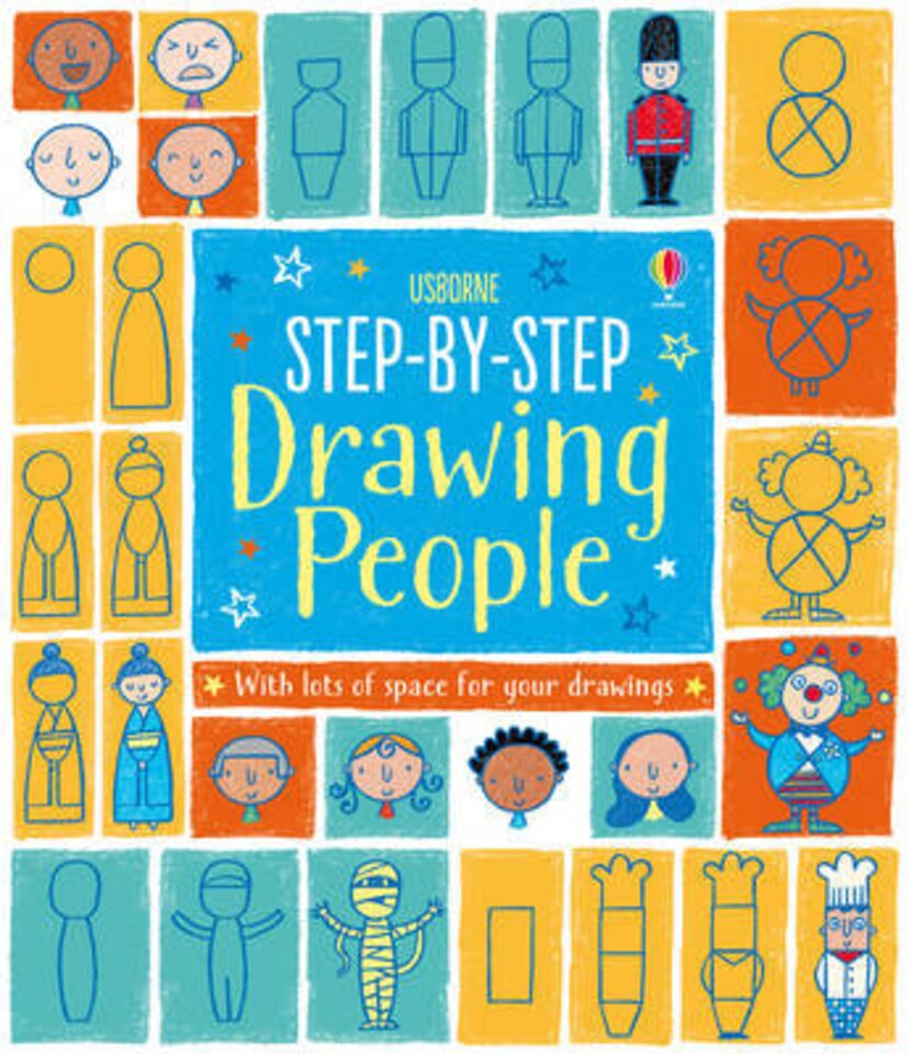 Step-by-step Drawing People Paperback Book - Tesco Groceries