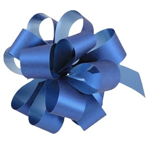 Royal Blue Pull Bow - Tesco Groceries