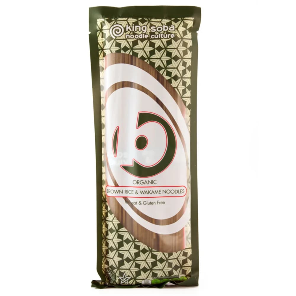 Wakame & Brown Rice Organic Noodles 250g (King Soba) - Tesco Groceries