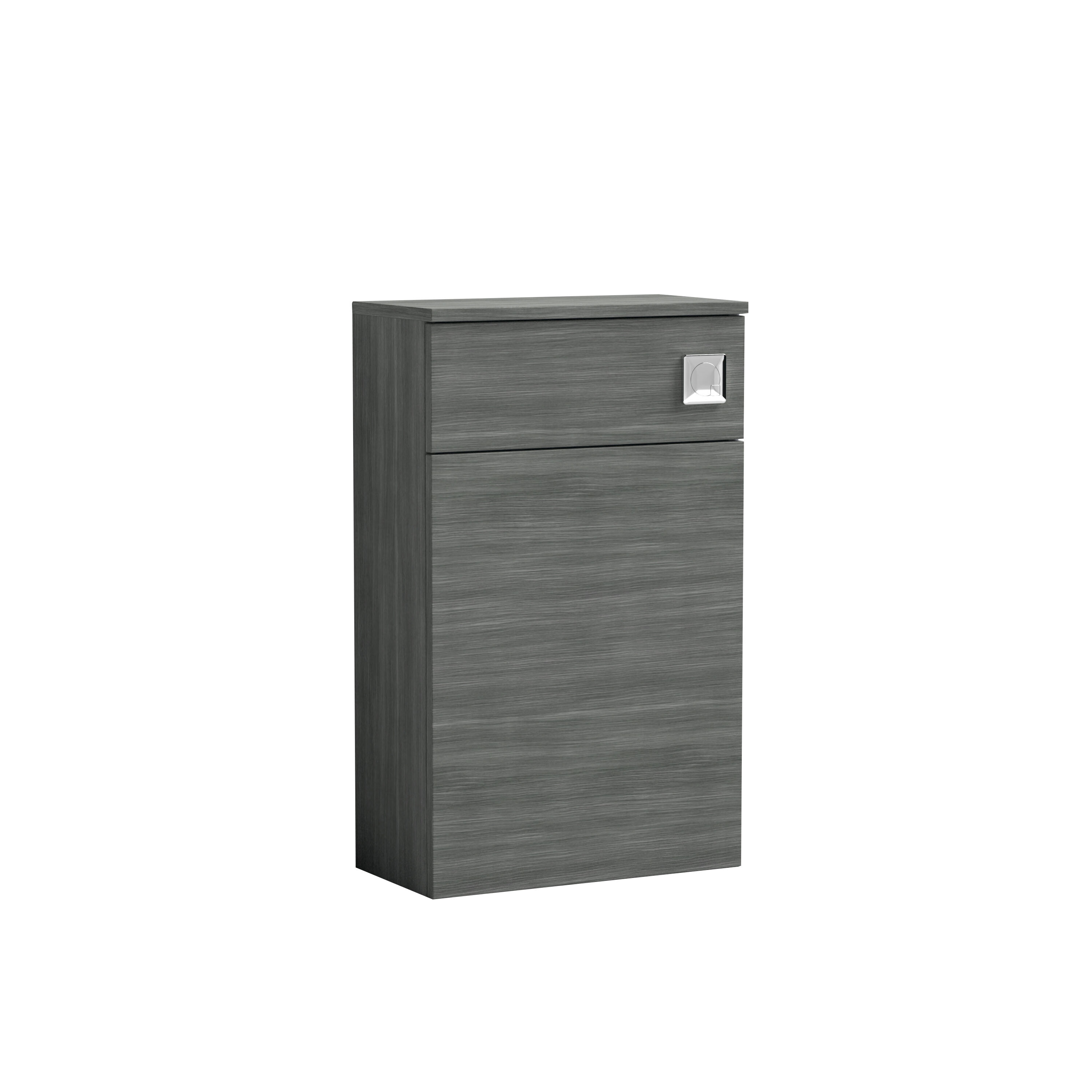 Balterley Contemporary Compact WC Toilet Unit | Grey | Grey Woodgrain ...
