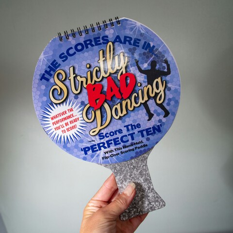 Strictly Bad Dancing Scoring Paddle - Score The Perfect Ten - Tesco ...