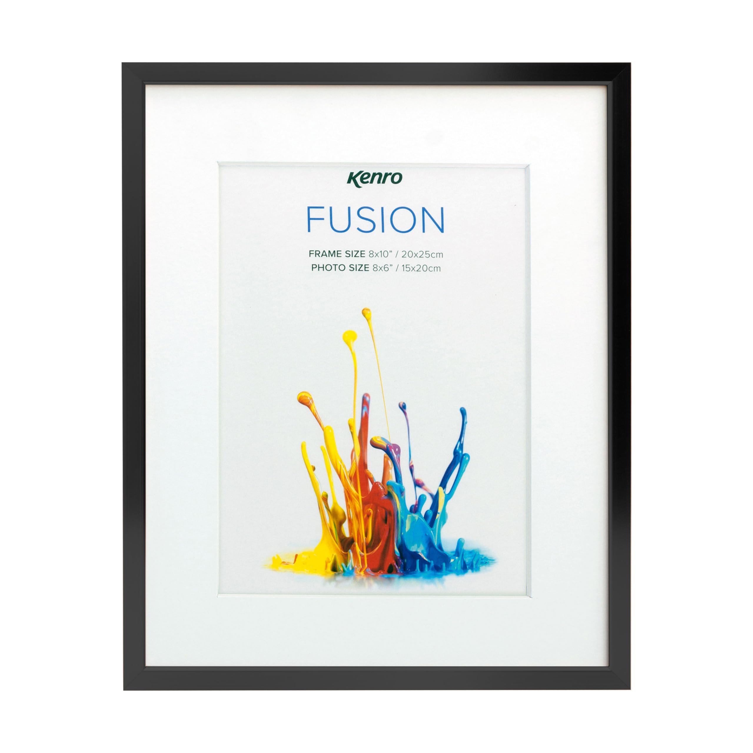 Fusion Classic Photo Frame Black 8x12In 20x30cm - Tesco Groceries