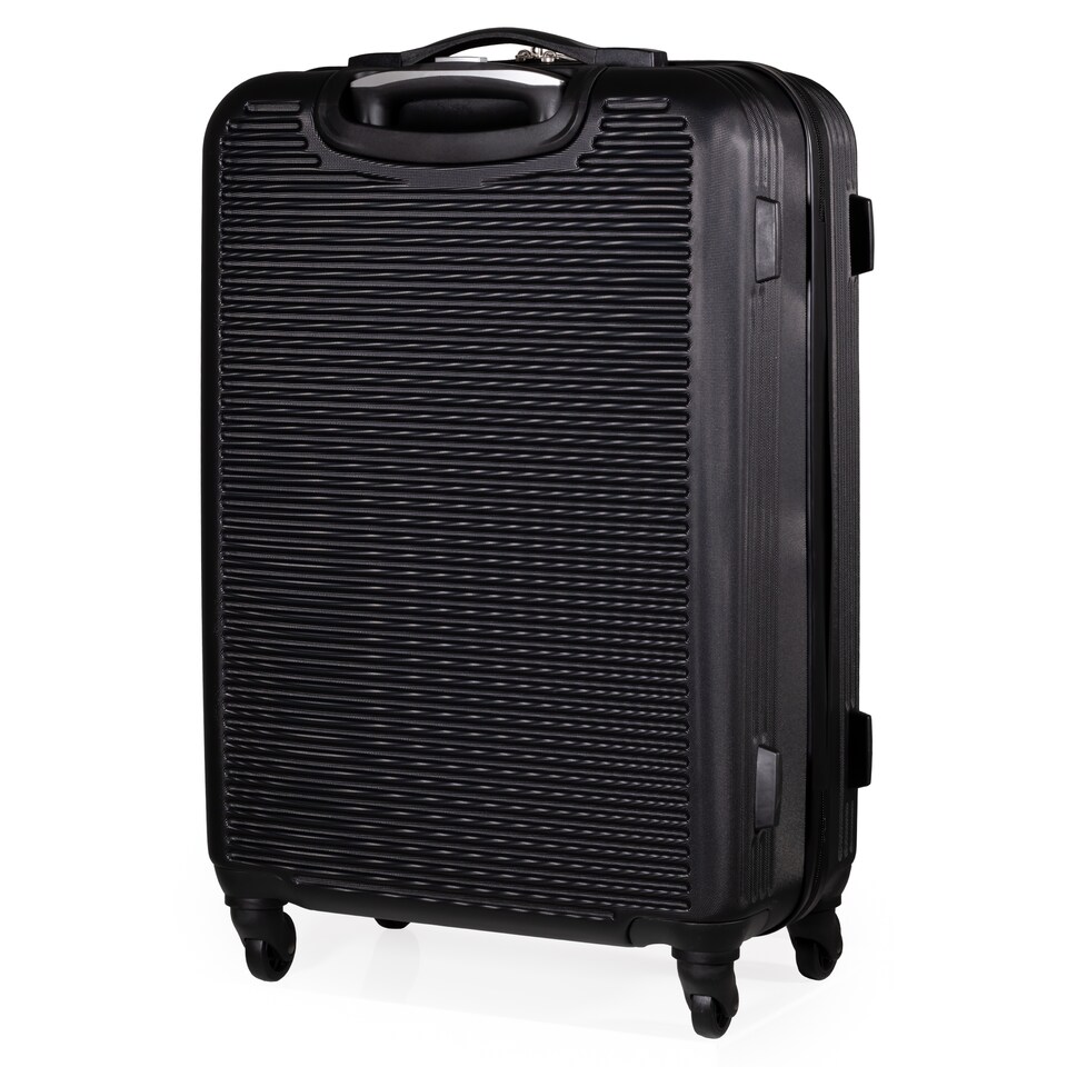 Pierre Cardin Harley 28in Hard Shell Travel Suitcase 4 Wheel Checked ...