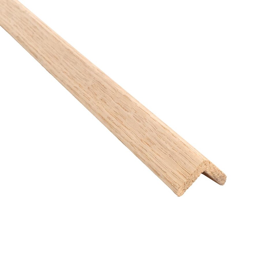 Snowdon Timber Hardwood Oak Angle Moulding (T) 20mm (W) 20mm (L) 2400mm ...