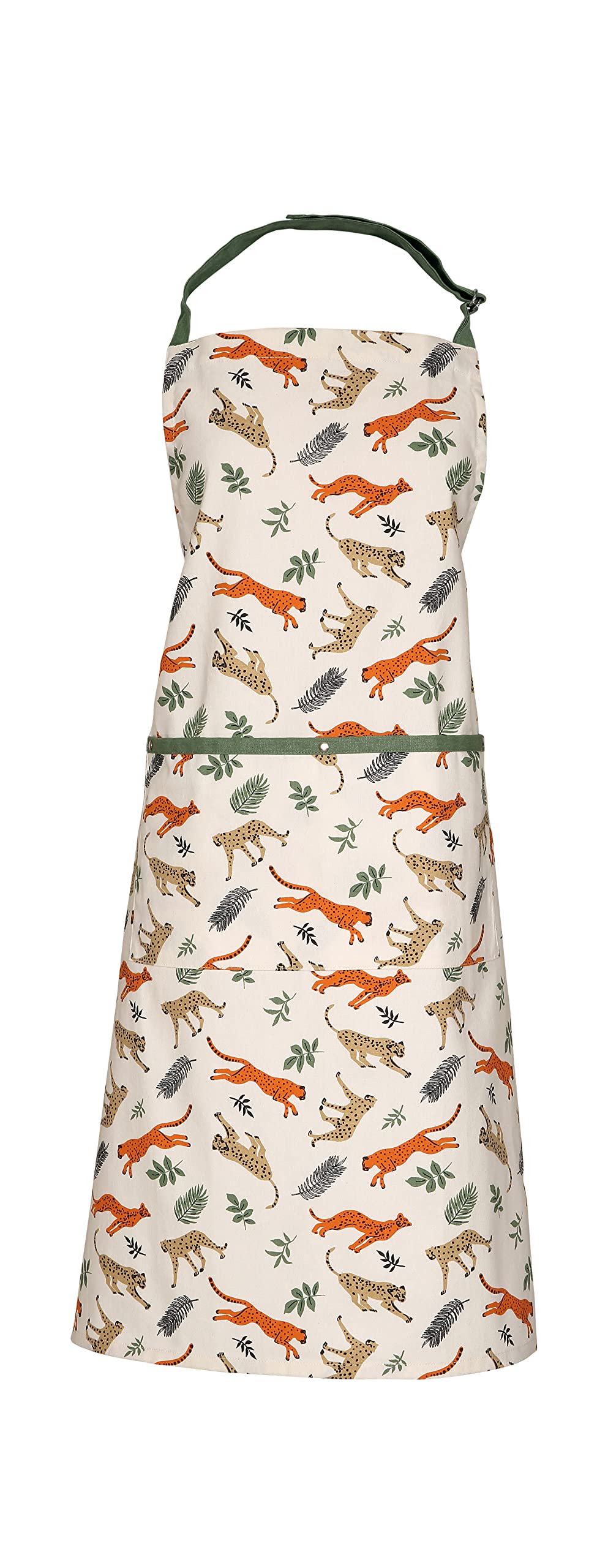 Leopard Print Adult Apron for Kitchen | Multi - Tesco Groceries