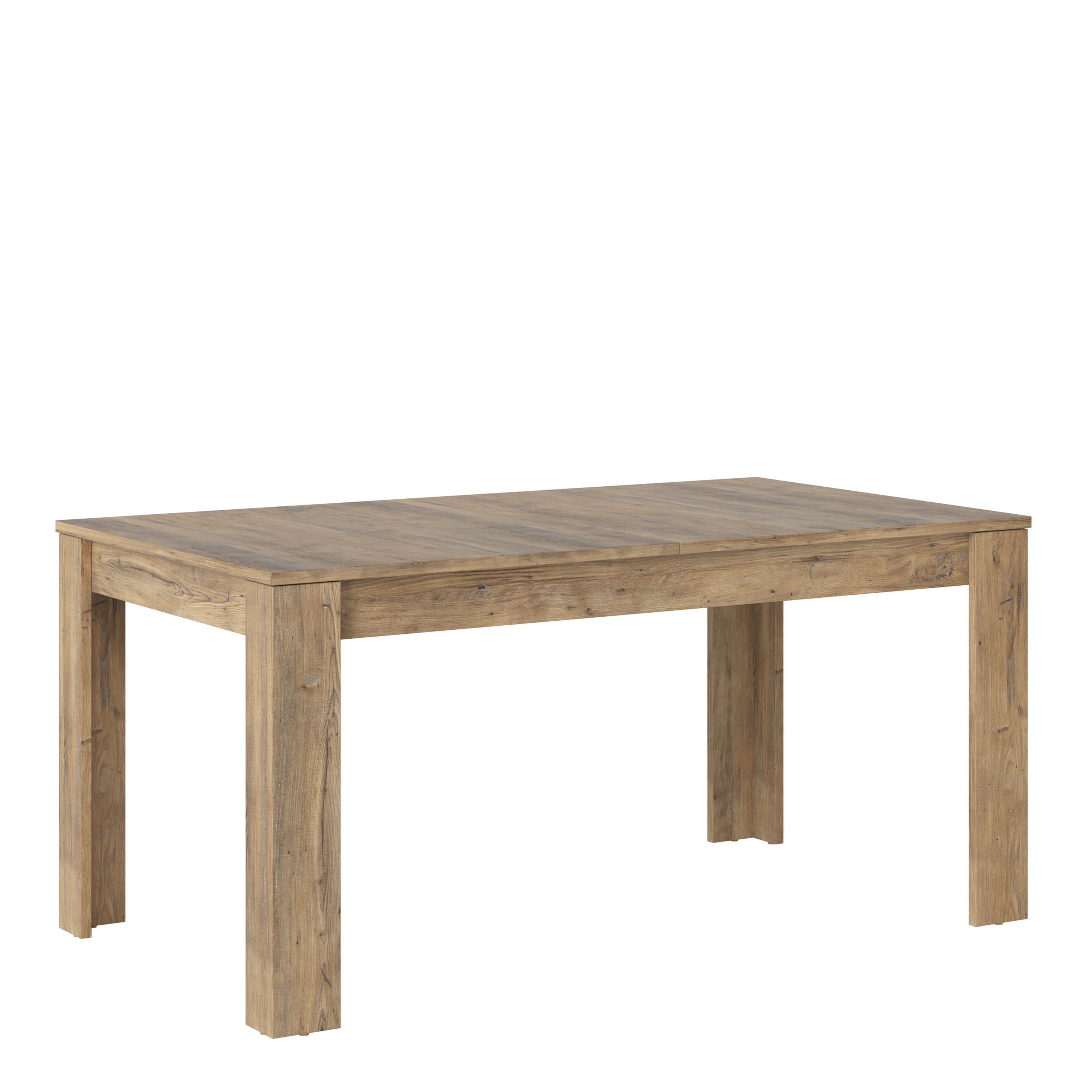 Rapallo Extending Dining Table 160-200cm in Chestnut and Matera Grey ...