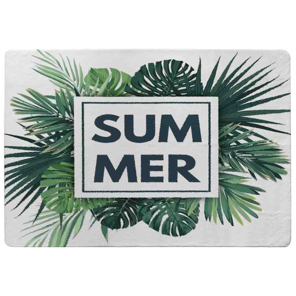 Botanical Summer Rug | Multi - Tesco Groceries