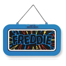 History & Heraldry Light Up Neon Name Sign - Freddie - Tesco Groceries