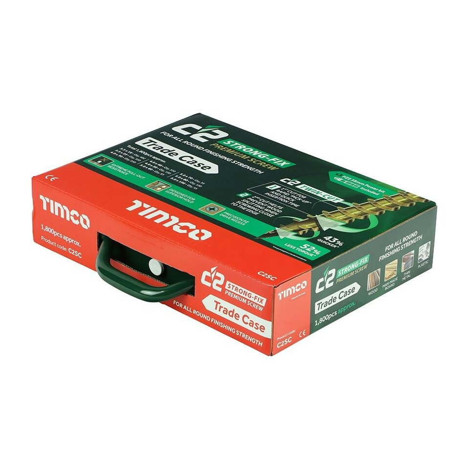 Timco - C2 Strong-Fix Premium Multi-Purpose Screws - Assorted Trade ...