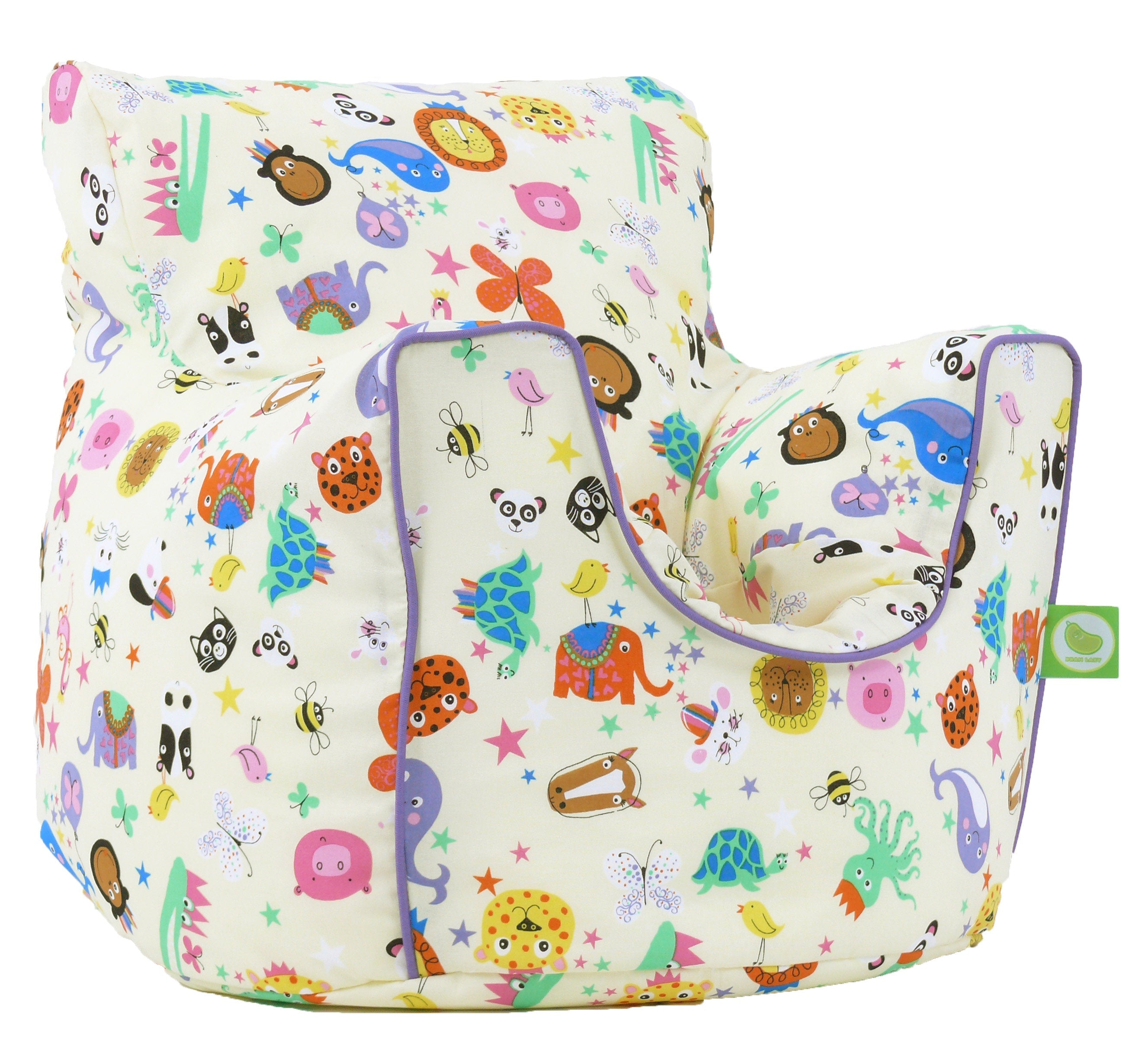 Bean Lazy Party Animals Bean Bag Armchair Child Teen Size - Tesco Groceries
