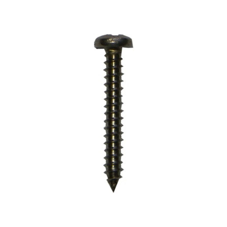 Plastica Screw No 6 x 1in pan head pozi self tapping s/s A - Tesco ...