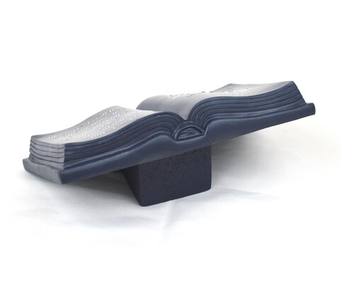 Slate Grey Mum Memorial Dove Book Grave Stone Plaque Ornament Graveside ...