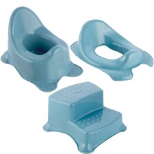 Keeeper Blue Baby Potty, Toilet Seat & Double Step Stool - Tesco Groceries