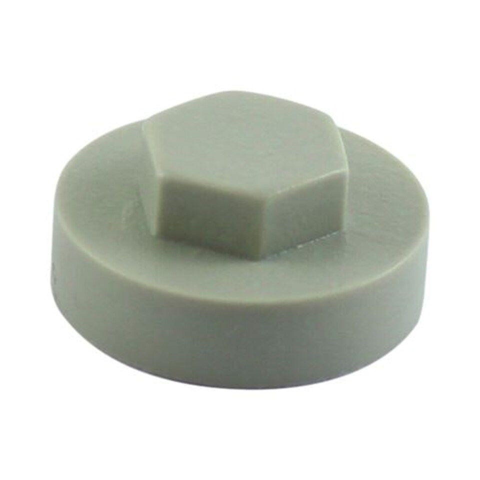 Timco - Hex Head Cover Caps - Goosewing Grey (Size 16mm - 1000 Pieces ...