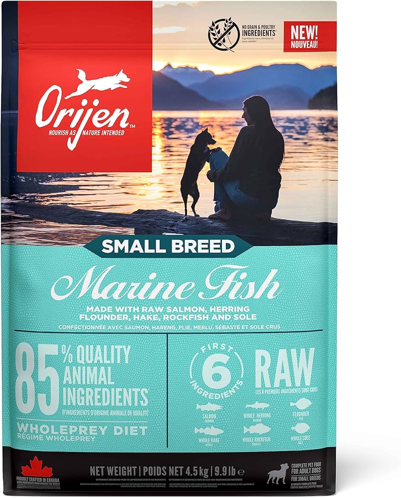 Orijen Small Breed Fish 4.5kg | Multi | 4.5kg | Marine Fish | 1 - Tesco ...