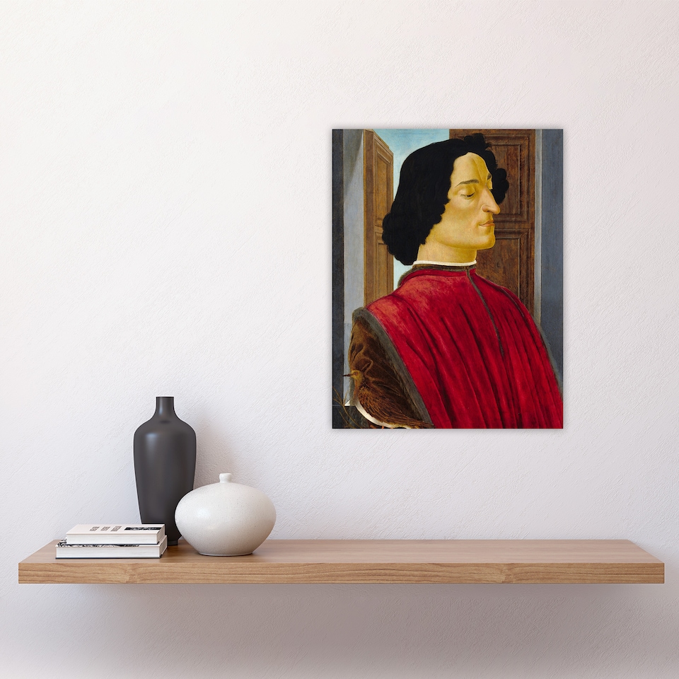 Giuliano de Medici Portrait Botticelli Vintage Wall Art Poster Print ...