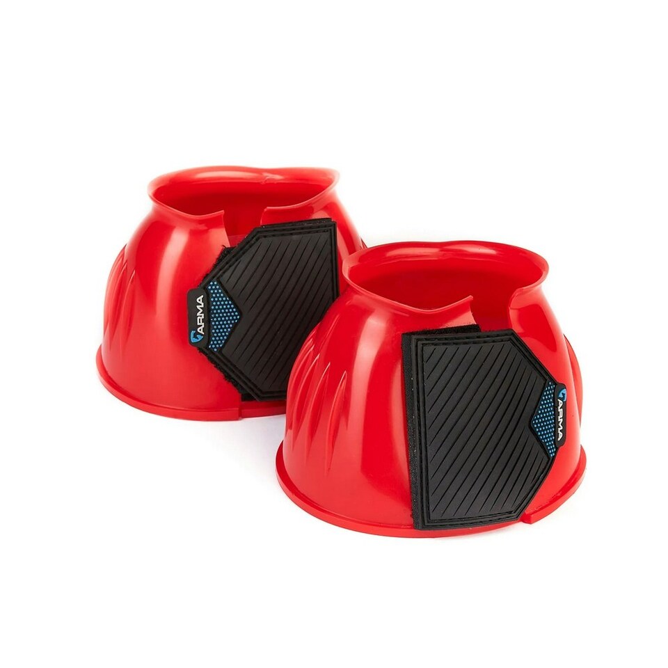 ARMA Gloss Horse Overreach Boots - Red - Cob - Tesco Groceries
