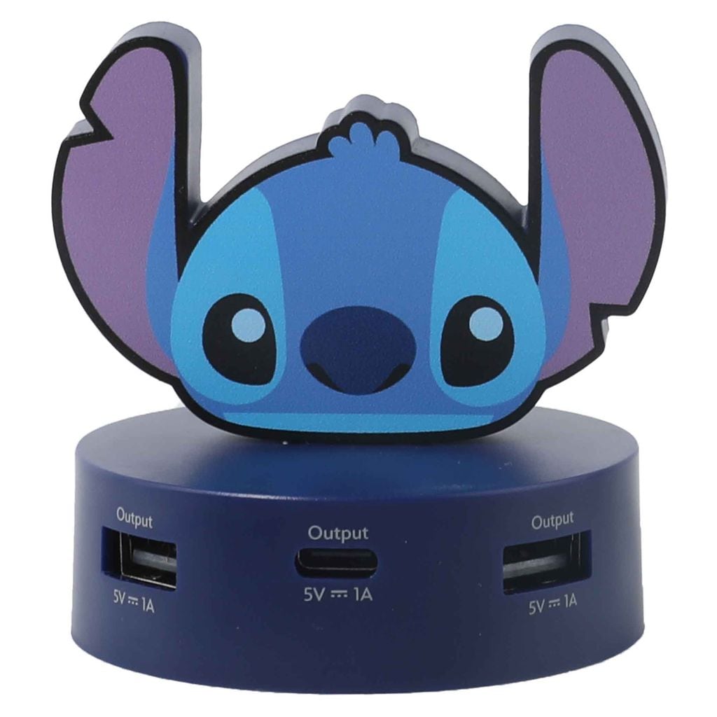 Stitch USB Charging Hub 2 USB-A & 1 USB-C Head - Tesco Groceries