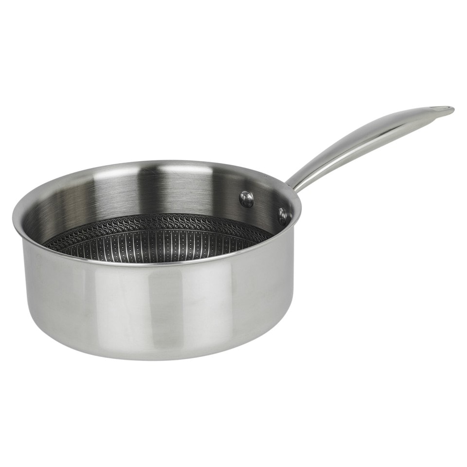 Hextec Non Stick Stainless Steel Aluminium Induction Cookware Tempered ...