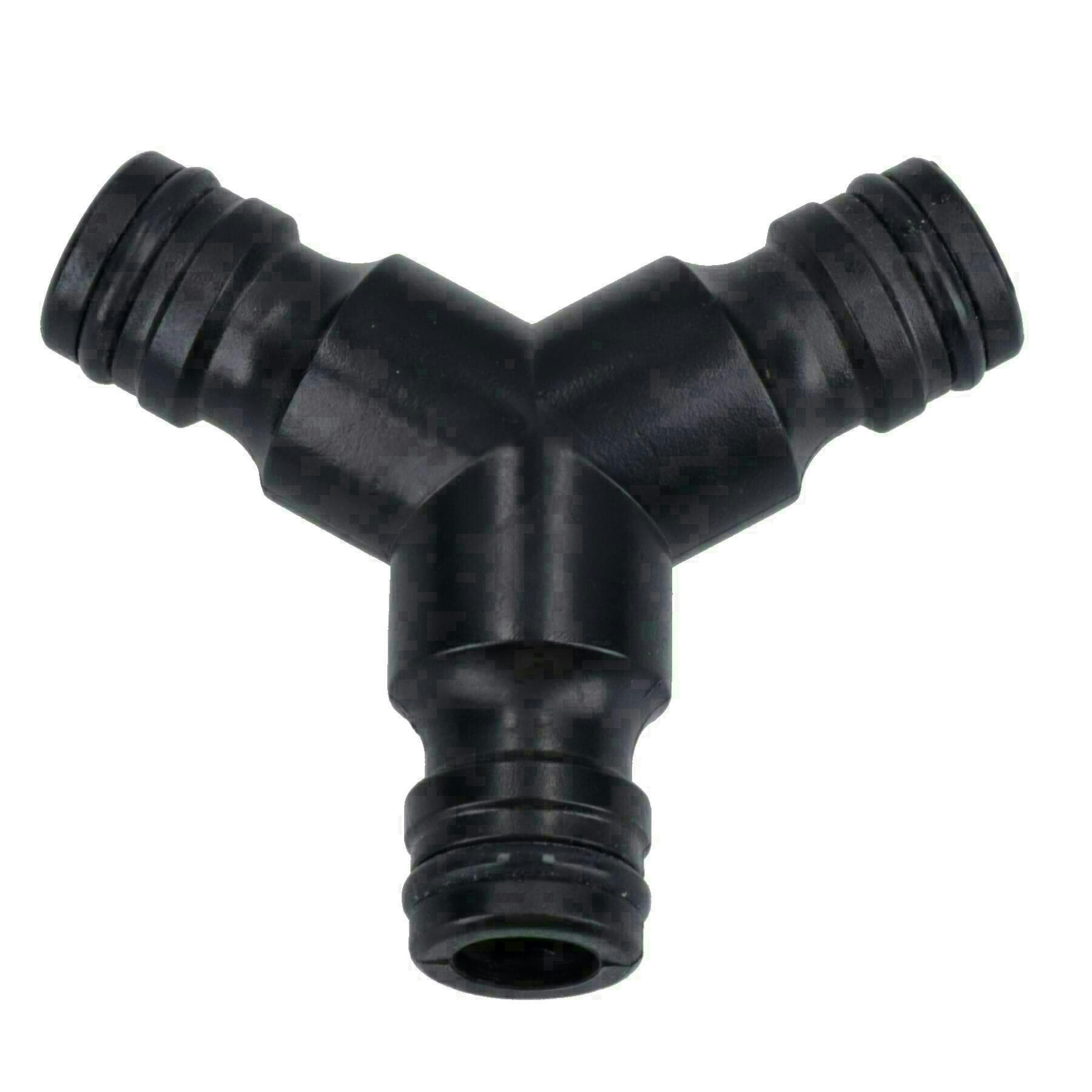 3 Way Garden Hose Pipe Coupler Connector Joiner Watering Water Pipes ...