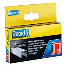 RAPID 53/12B 12Mm Galvanised Staples Box 2500 - Tesco Groceries