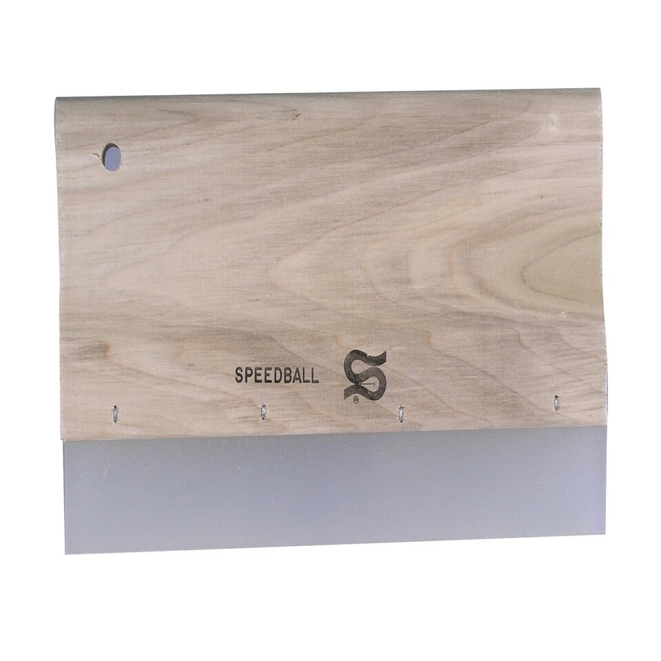 10" Graphic Squeegee -- Urethane -- 70 Durometer Yellow - Tesco Groceries