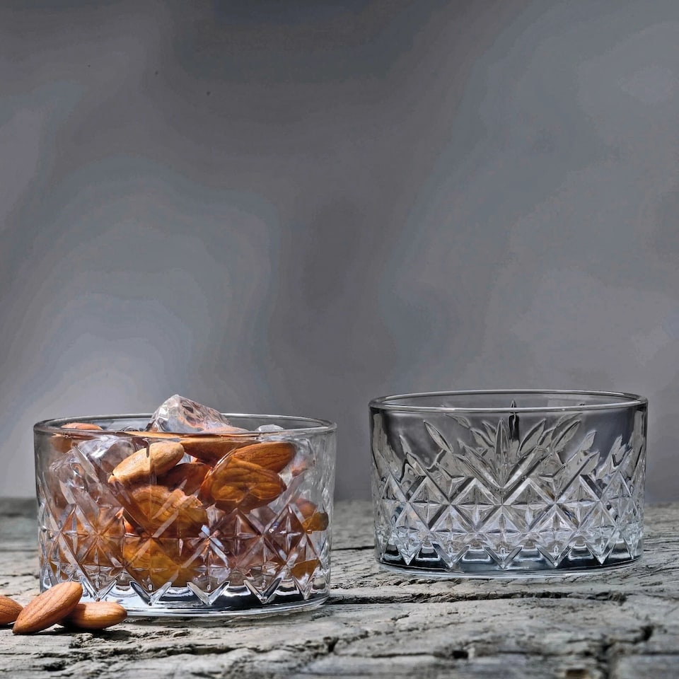 250ml Glass Mini Dessert Snacks Nuts Ice Cream Serving Bowls Party ...