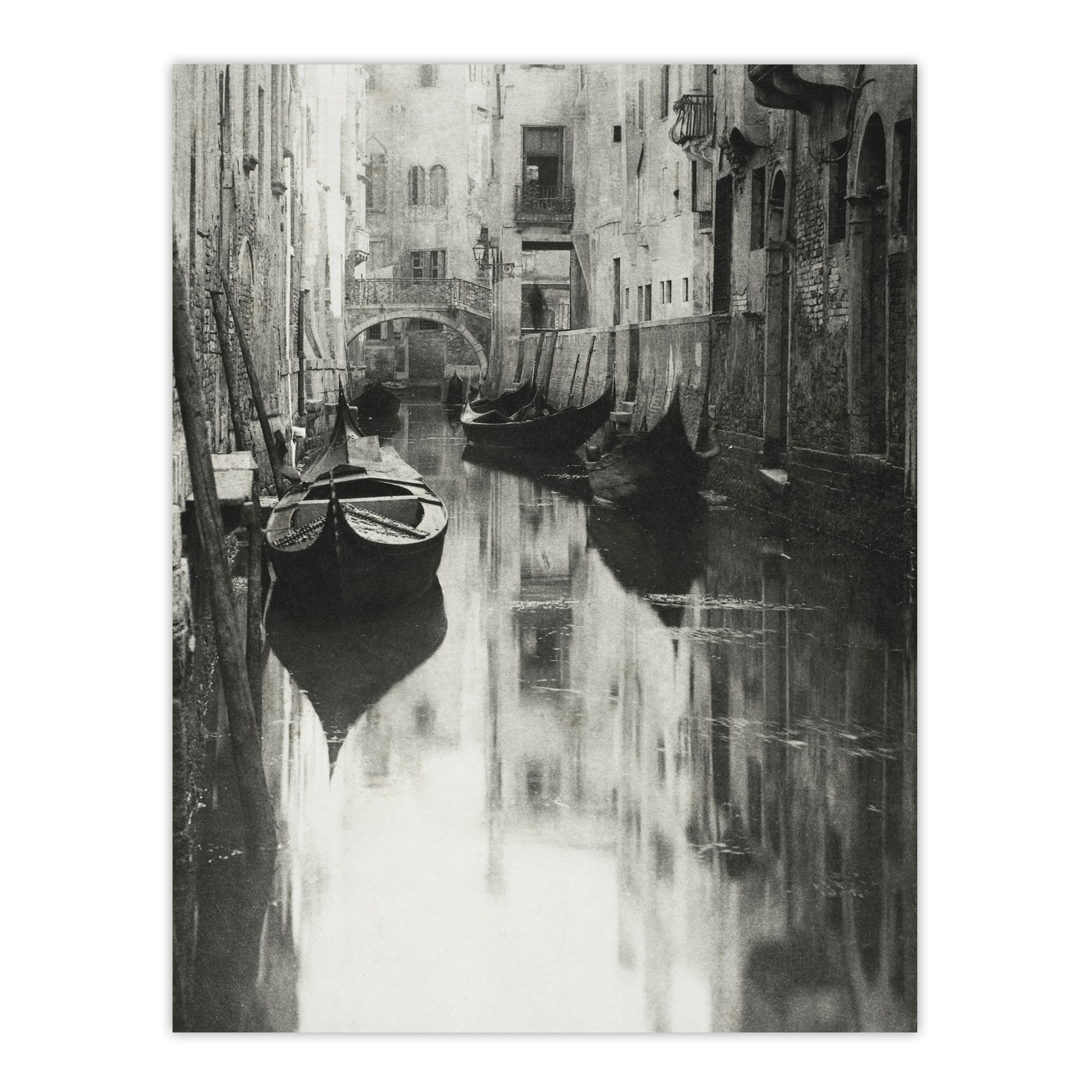 A Venetian Canal Photograph Alfred Stieglitz Huge Wall Art Poster Print ...