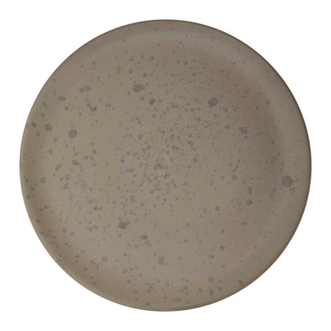 Hygge Grey Salad Plate - Tesco Groceries