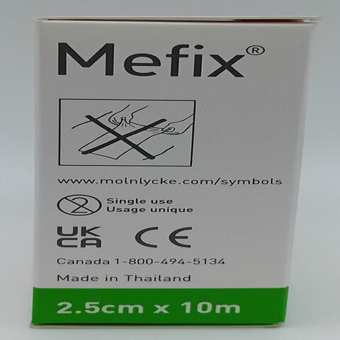 Mefix 2.5cm x 10m Adhesive Fabric Tape - Tesco Groceries