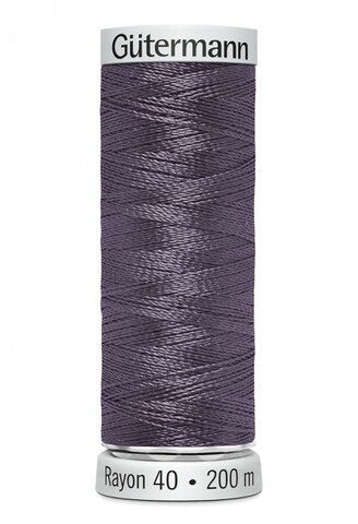 Gutermann No 40 Sulky Rayon Embroidery Thread Purple for Embroidery ...