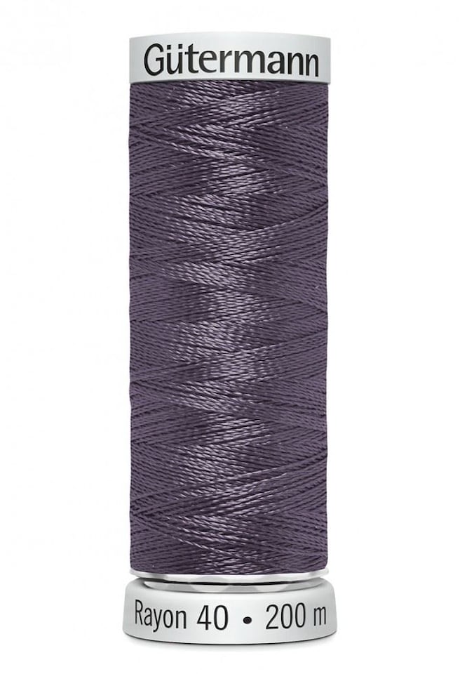Gutermann No 40 Sulky Rayon Embroidery Thread Purple for Embroidery ...
