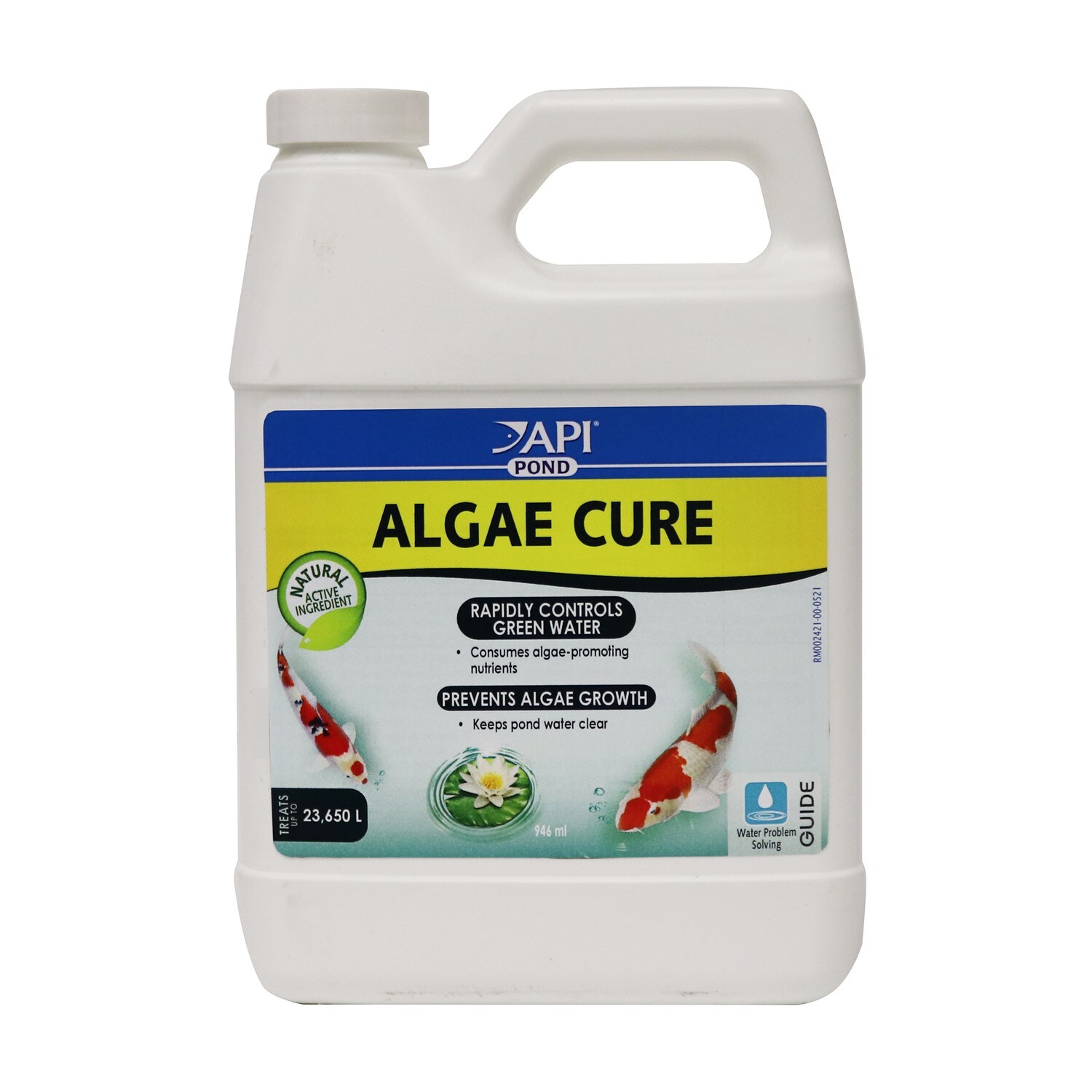 946ml API Pond Algae Cure Controls Green Water Fast & Prevents Future ...