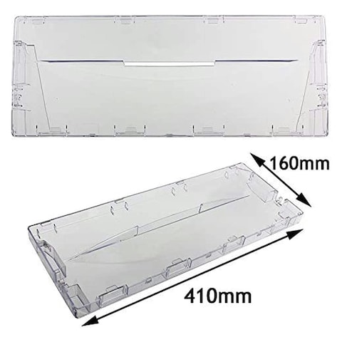 SPARES2GO Plastic Drawer Flap Front Handle for Indesit CA55 CAA55 ...
