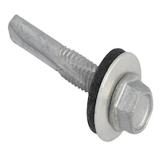 Forgefix Techfast Hex Head Roofing Screw Self-Drill Heavy Section 5.5 X ...