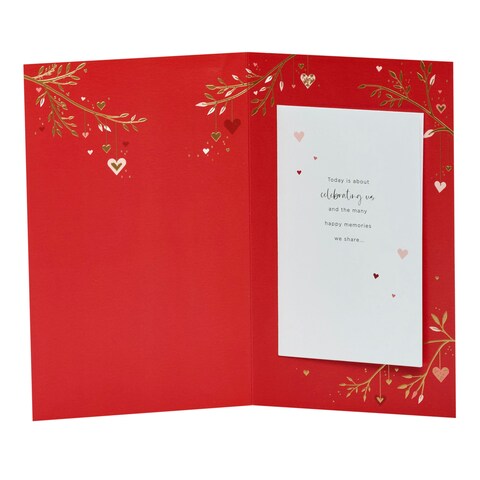 Husband Wedding Anniversary card - Heart tree - Tesco Groceries