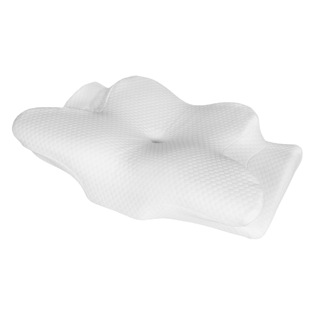 Lavio Orthopedic Memory Foam Butterfly Pillow Ergonomic Neck Shoulder ...