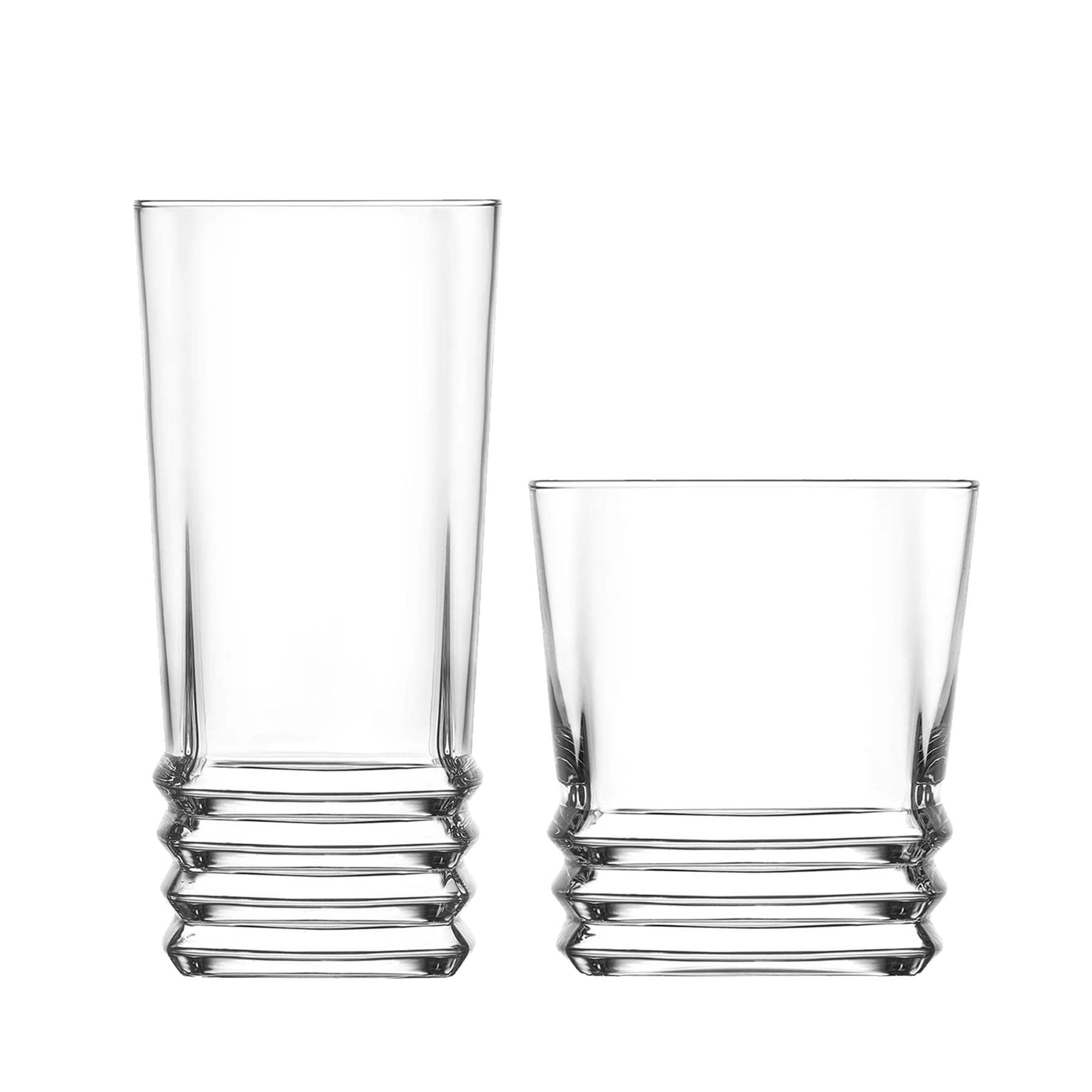 LAV 12 Piece Elegan Glassware Set - Clear | Clear | Clear - Tesco Groceries