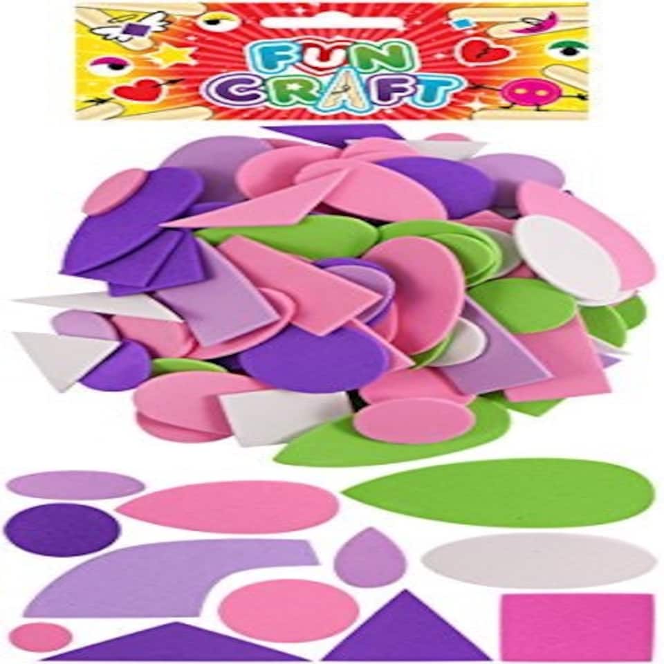 Henbrandt SELF ADHESIVE SHAPE FOAM STICKERS CRAFTS CHILDREN - Tesco ...