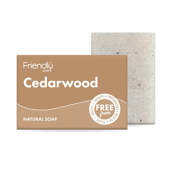 4 x Natural Cedarwood Soap Bar - 4 Pack | Brown | 1 - Tesco Groceries