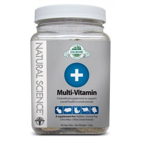 Oxbow Natural Science Multivitamin 60 Tablets - Tesco Groceries