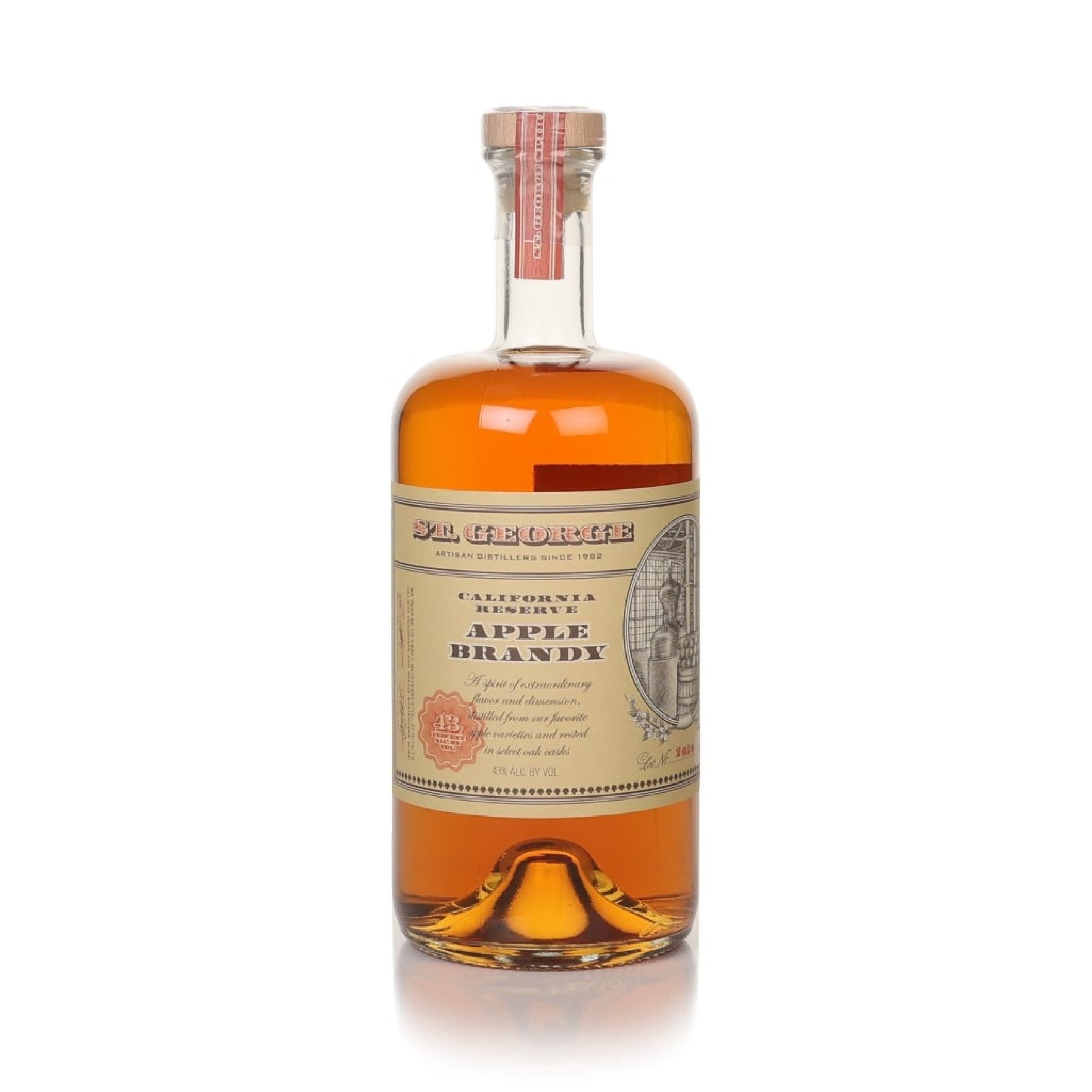St. George California Reserve Apple Brandy 2020 Edition - Tesco Groceries