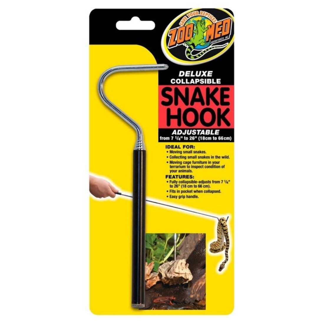 Zoo Med Deluxe Collapsible Snake Hook - Tesco Groceries