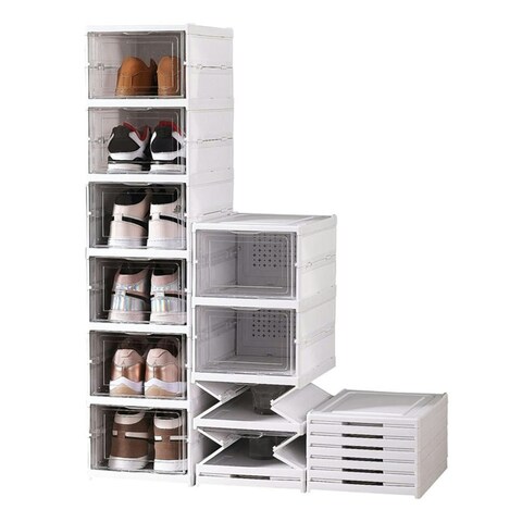 Living and Home Foldable Shoe Storage Rack with 6 Tiers - Tesco Groceries