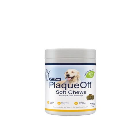 Proden PlaqueOff Soft Chews Large Dog (60) - 180g - Tesco Groceries