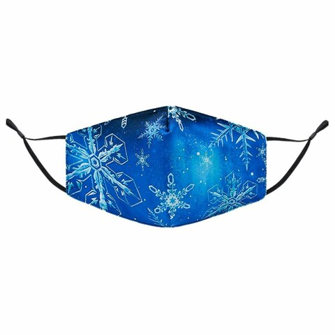 Termin8 Printed Pattern, Breathable, Christmas Design Face Mask, Design ...