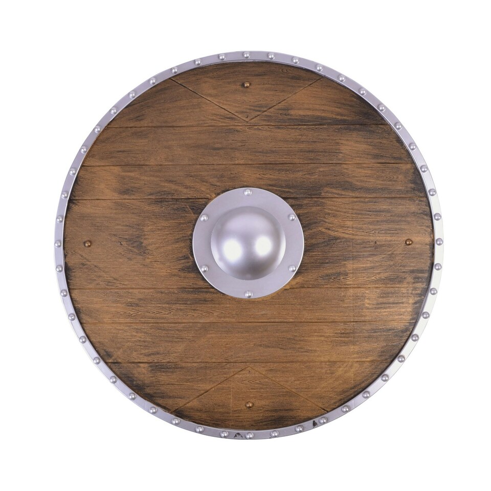 Bristol Novelty Warrior Shield - Brown/Silver - One Size One Size ...