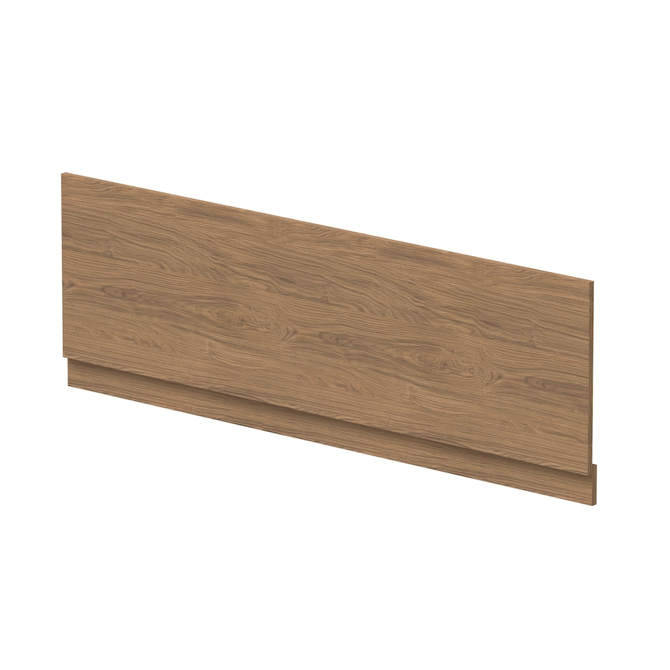 1700mm Straight Bath Front Panel and Plinth - Antique Oak - Tesco Groceries