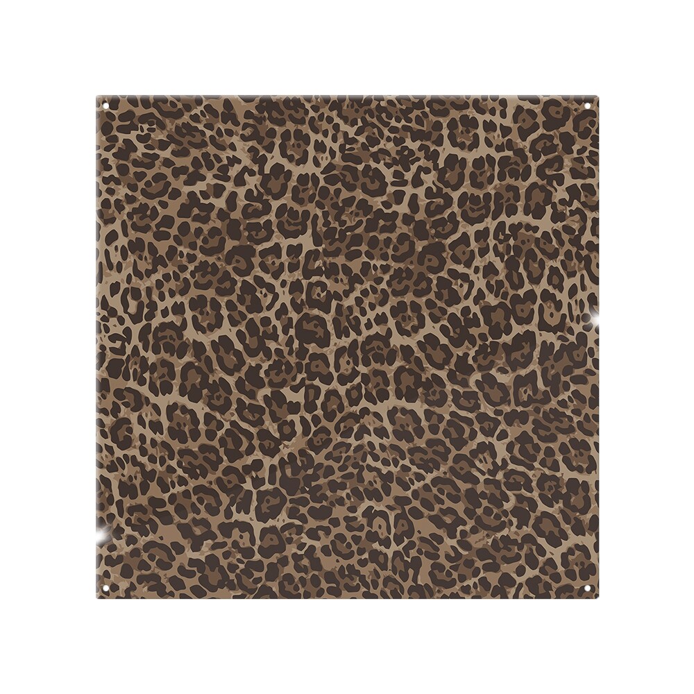 Leopard Print Splash Back | White - Tesco Groceries