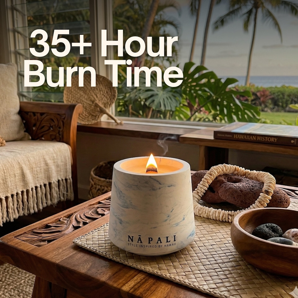 Na Pali Coconut, Pink Grapefruit , Pineapple and Vanilla Scented Candle ...